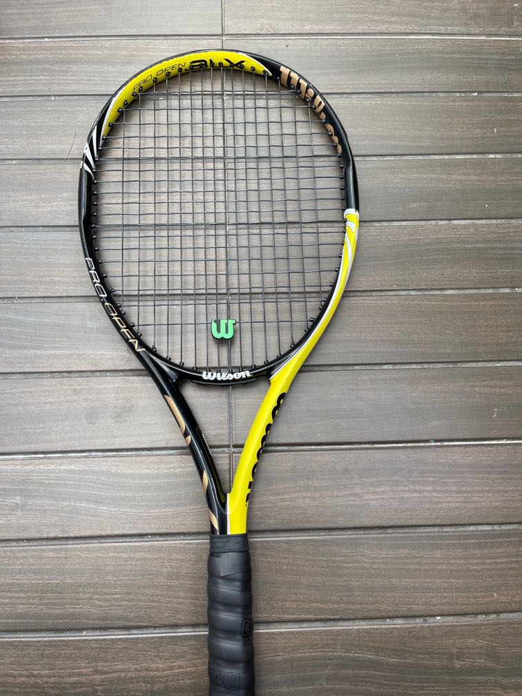 Wilson BLX PRO OPEN, Sports Equipment, Sports & Games, Racket & Ball ...