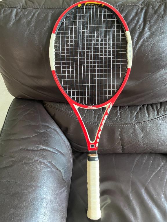 Wilson Pro Staff nCode Six-One 90 Tour Tennis Racket, Sports Equipment ...