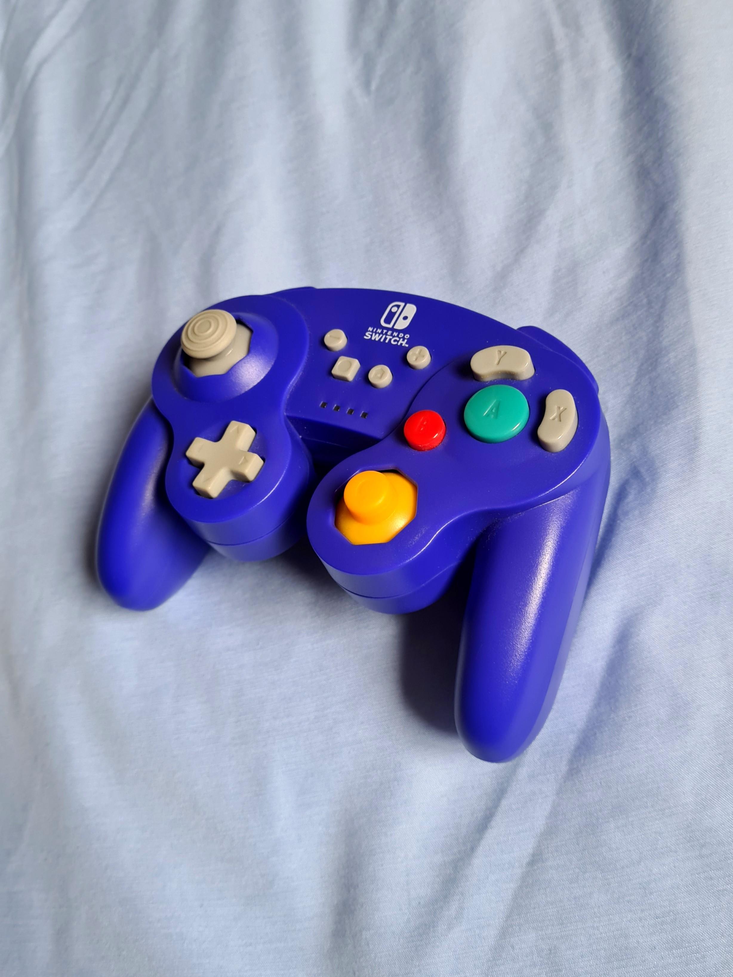 WIRELESS Switch GameCube-style Controller, Video Gaming, Gaming ...