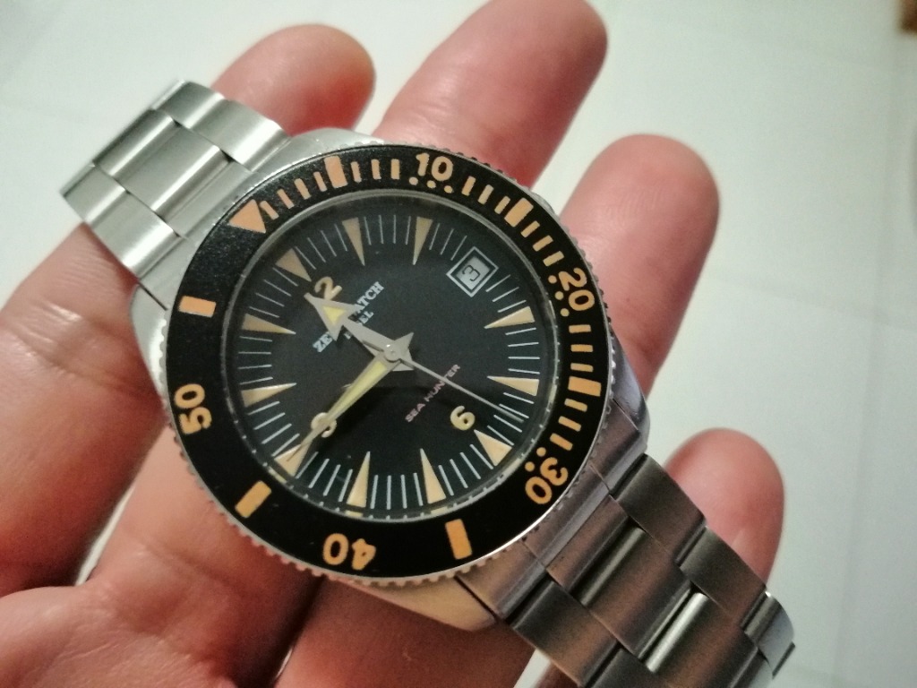 ZENO WATCH BASEL Sea hunter 500 Automatic, Men's Fashion, Watches ...