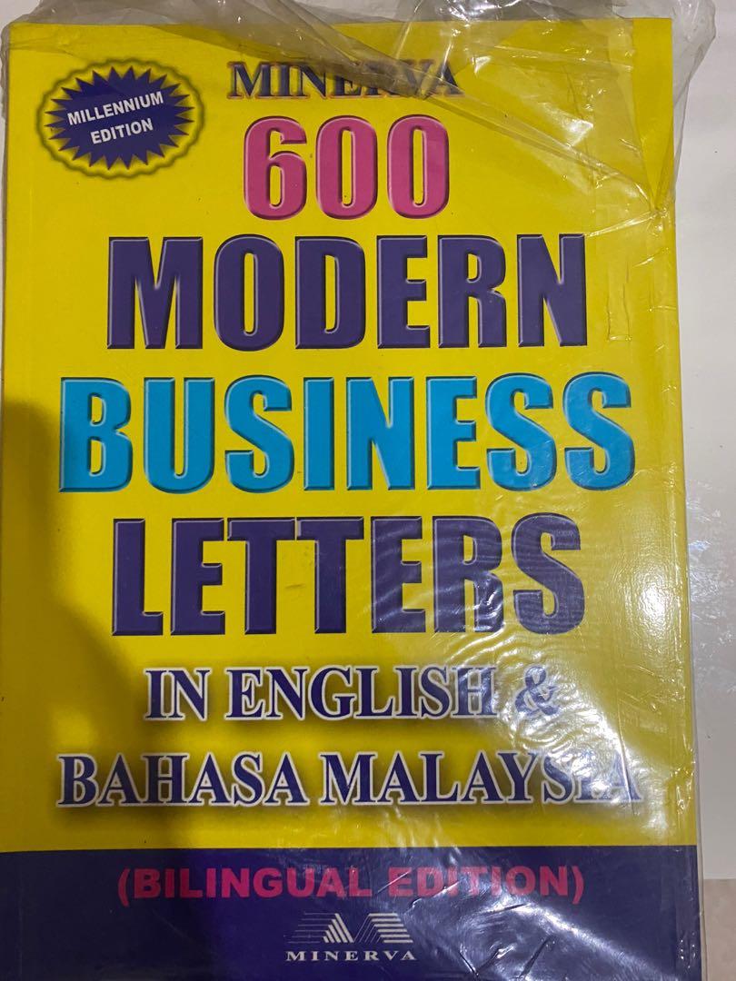 Millennium Edition 600 Modern Business Letters in English & BM Book ...