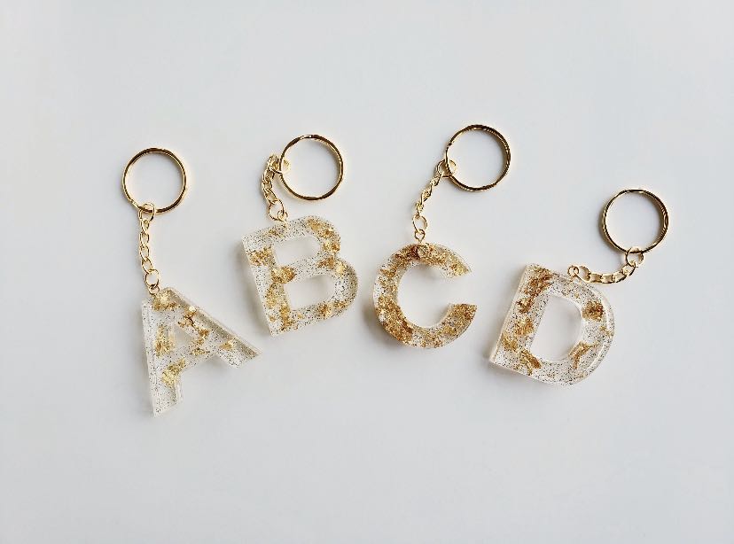 Alphabet Keychain, Hobbies & Toys, Stationery & Craft, Handmade Craft ...