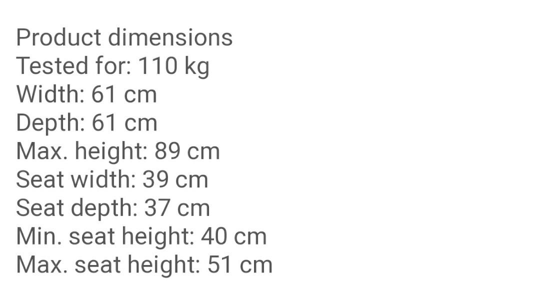 ALRIK SWIVEL Chair IKEA, Furniture & Home Living, Furniture, Chairs on ...