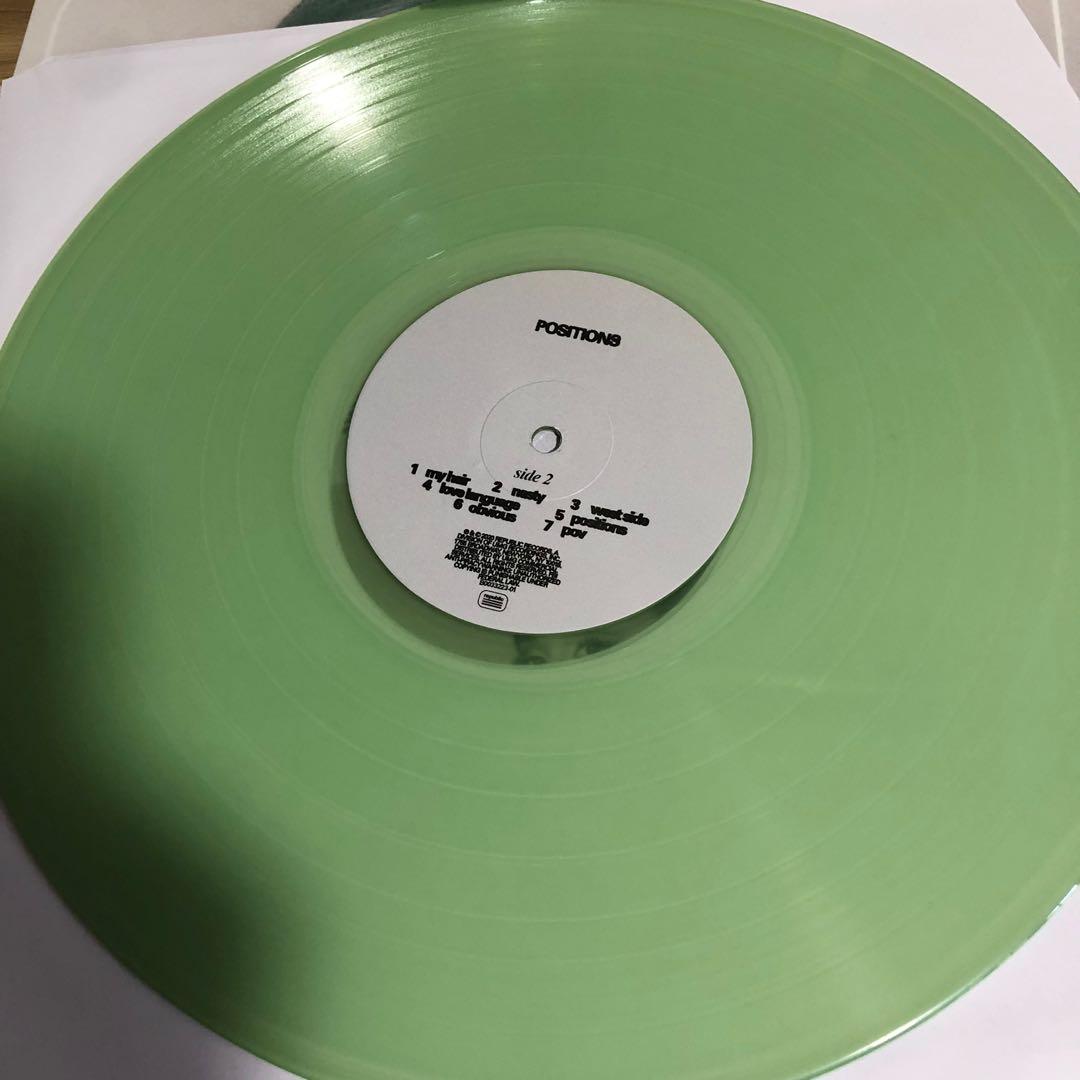Ariana Grande Positions Vinyl (Coke Bottle Clear LP), Hobbies & Toys, Music & Media, Vinyls on ...