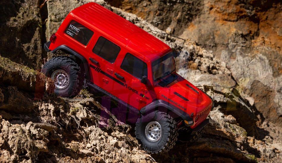 Axial SCX10 III Jeep JL Wrangler w/Portals 1/10th RTR Orange, 興趣及遊戲, 收藏 ...