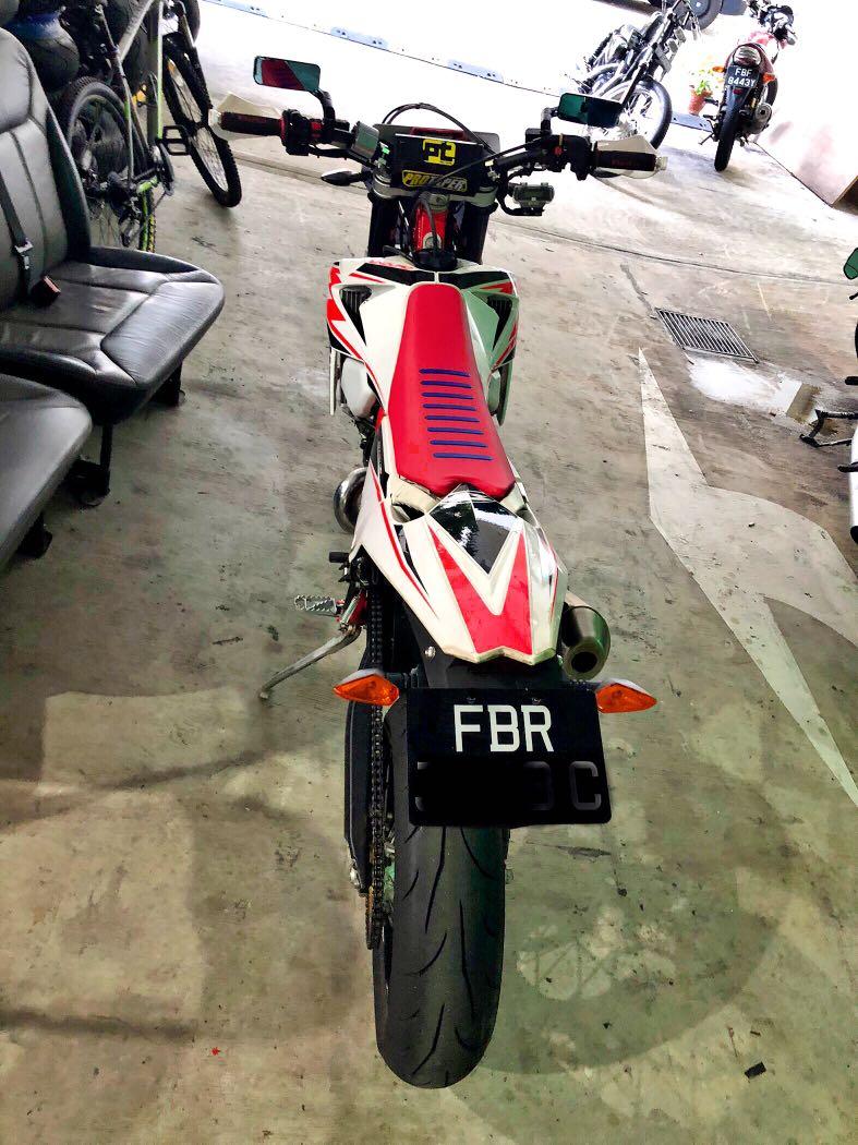 BETA RR200 with both setup, Motorcycles, Motorcycles for Sale, Class 2B ...