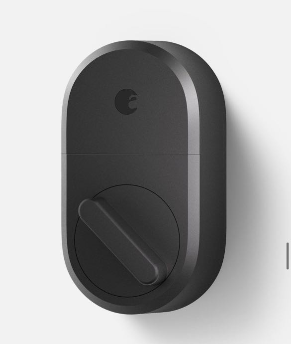 BNIB August Smart Lock (Dark Grey), Furniture & Home Living, Security ...