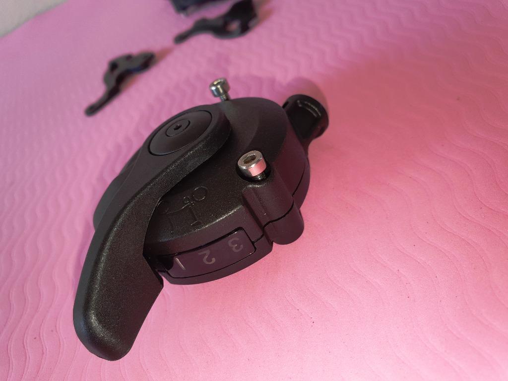 Brompton Integrated Shifter for 6 speed (Left 2 speed and Right 3 speed ...