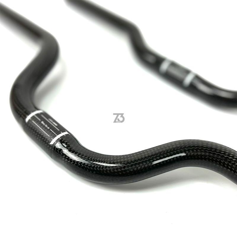 (C82) Carbon Riser Handlebar for Brompton, Sports Equipment, Bicycles ...