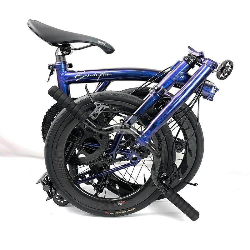 (C82) Carbon Riser Handlebar for Brompton, Sports Equipment, Bicycles ...