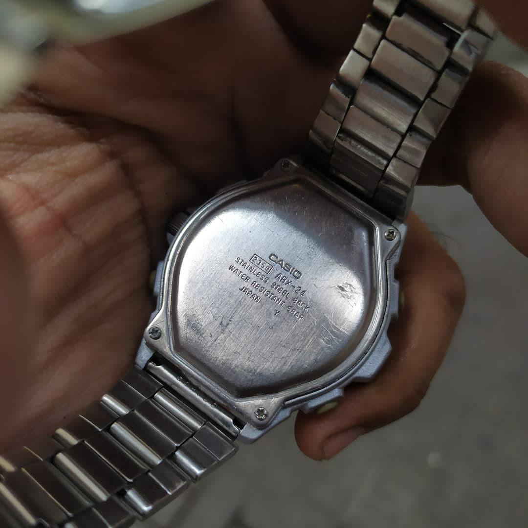 Casio ABX-24 VINTAGE, Fesyen Pria, Jam Tangan di Carousell
