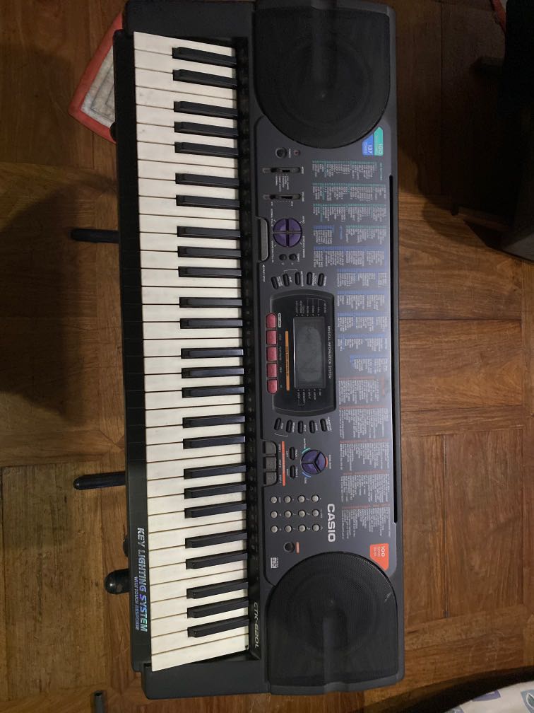 CASIO CTK-620L Keyboard, Hobbies & Toys, Music & Media, Musical ...