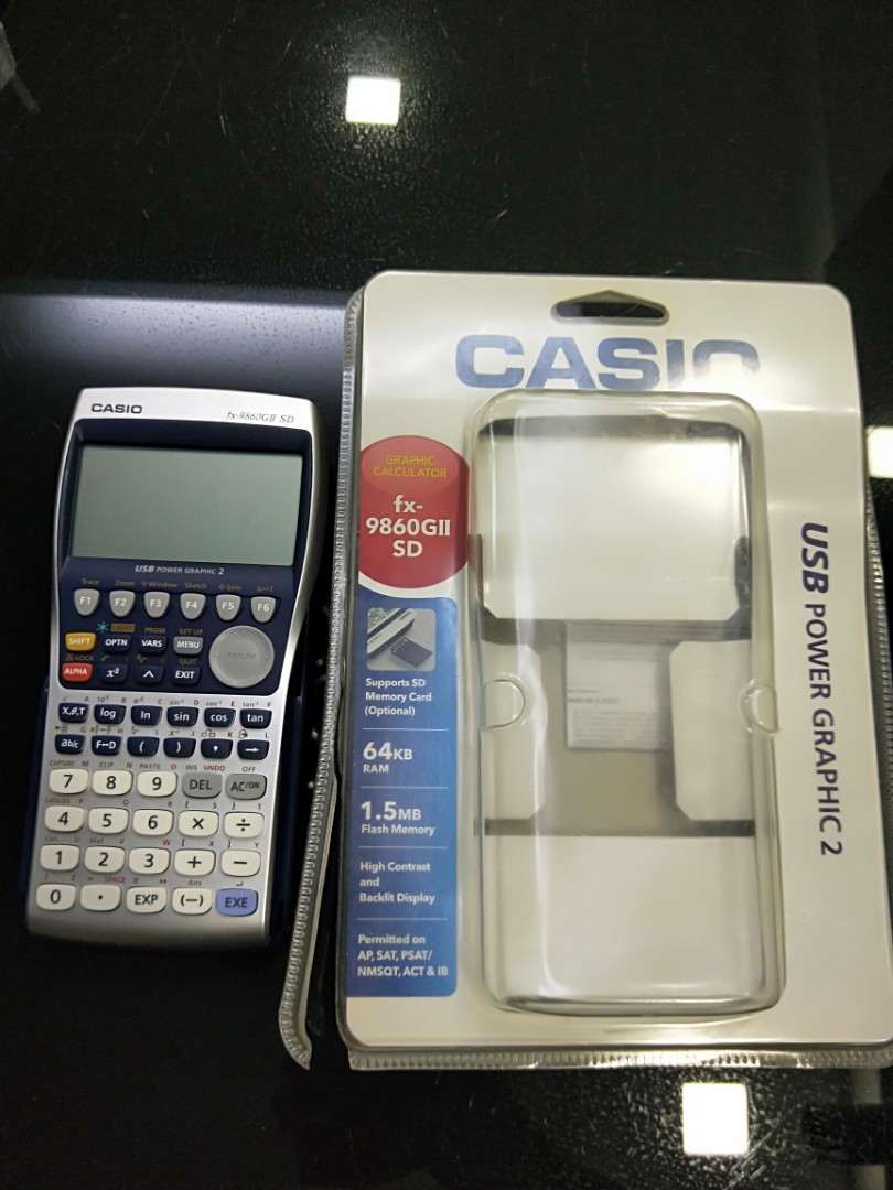 Casio fx-9860GII SD, Computers & Tech on Carousell