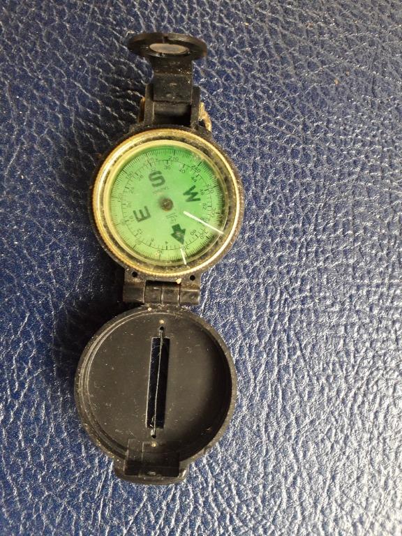 Coleman Black Engineering Compass, Sports Equipment, Hiking & Camping ...