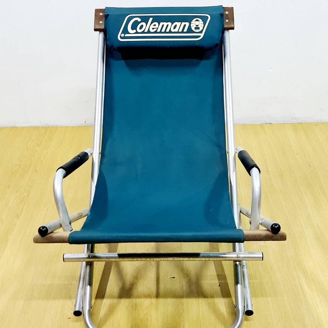 Coleman Foldable Camping/Rocking Chair, Furniture & Home Living ...