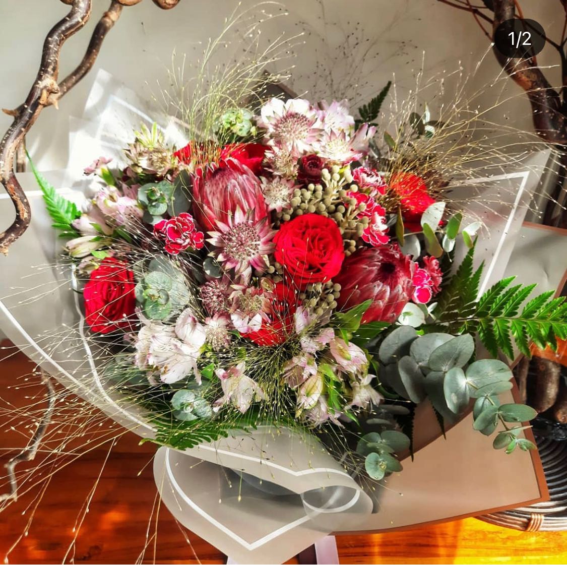 Customised Flower Bouquet, Hobbies & Toys, Stationery & Craft, Flowers ...