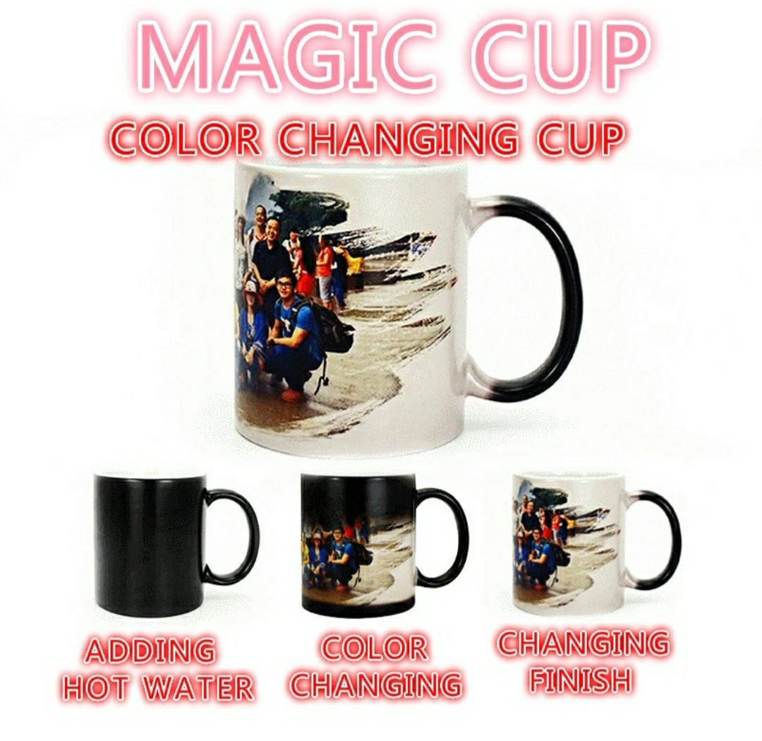 Customized Magic Cup, Furniture & Home Living, Kitchenware & Tableware ...