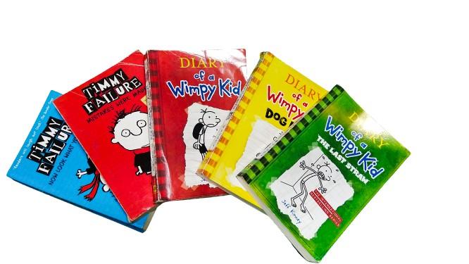 Diary of a Wimpy Kid & Timmy Failure books (SET), Hobbies & Toys, Books ...