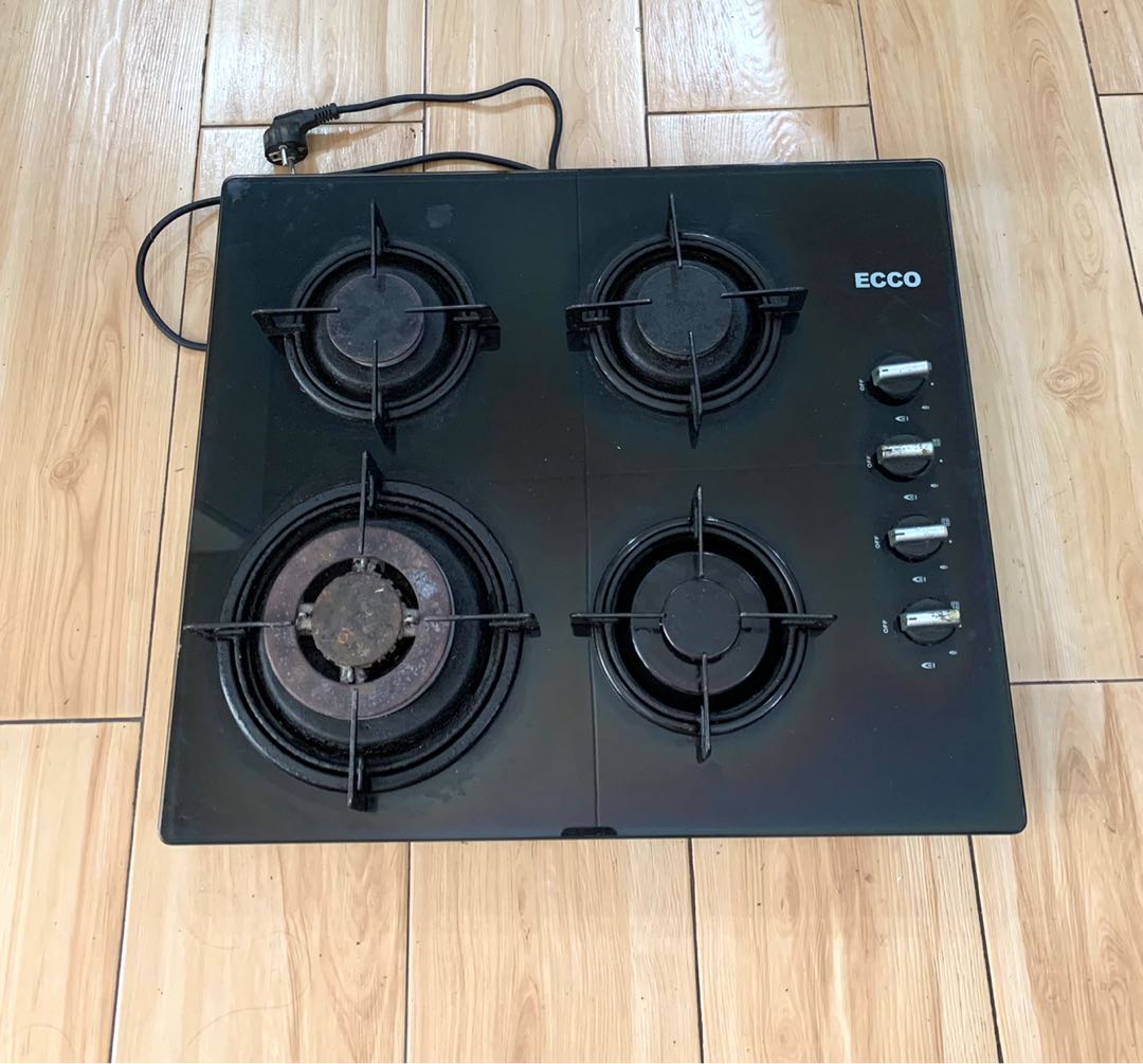 Ecco by Elba 4-Burner Cooktop, TV & Home Appliances, Kitchen Appliances ...