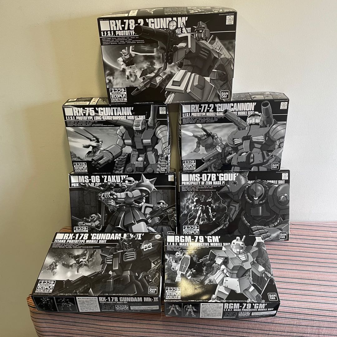 HG 1/144 Ecopla Set of 7, Hobbies & Toys, Toys & Games on Carousell