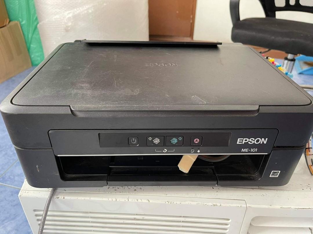 Epson ME 101 Printer Scanner, Computers & Tech, Printers, Scanners ...