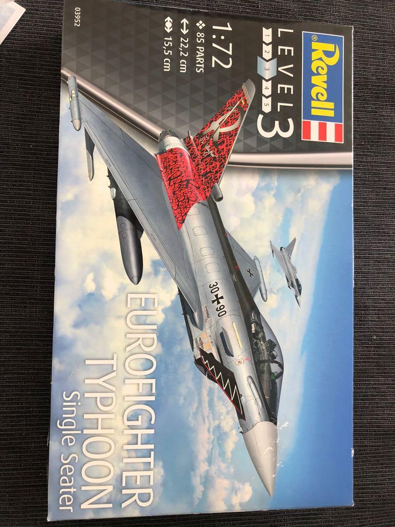 EUROFIGHTER TYPHOON DIY MODEL, Hobbies & Toys, Toys & Games on Carousell