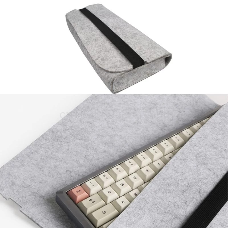 Felt keyboard pouch for 60% keyboards, Computers & Tech, Parts ...