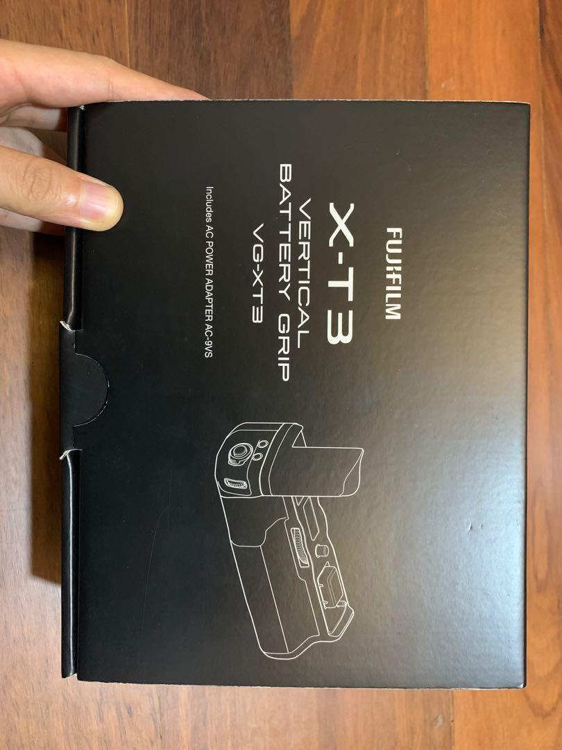 FUJIFILM VG-XT3 Vertical Power Grip for X-T3, Photography, Photography Accessories, Batteries ...