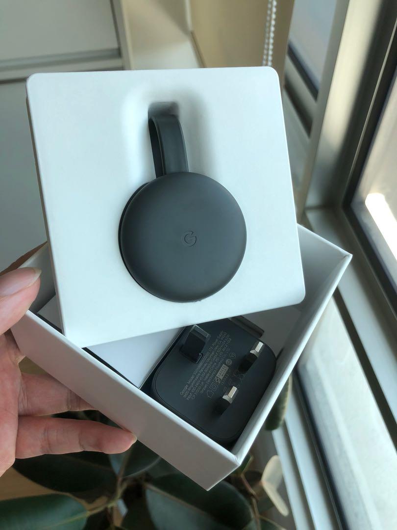 UK plug Google Chromecast 3 , TV & Home Appliances, Electrical ...