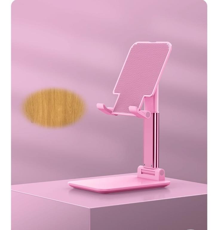 Handphone Stand Foldable Portable Adjustable Height and Angle ...