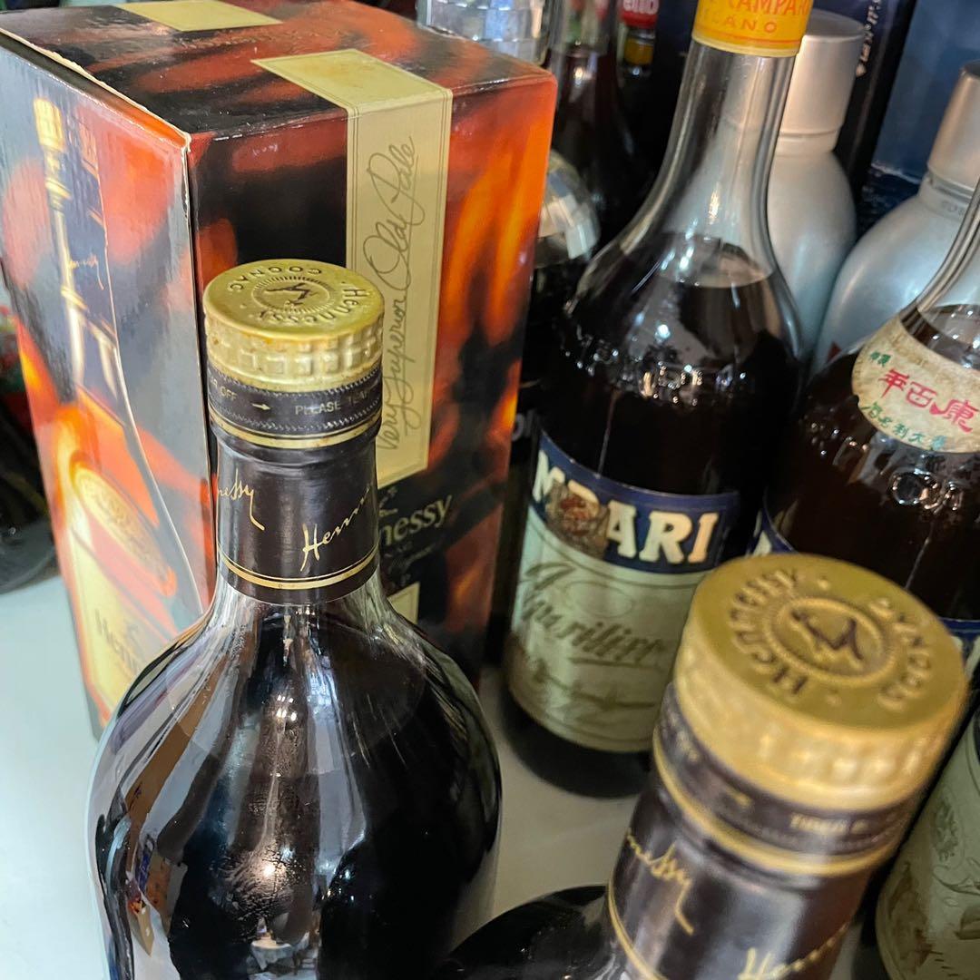 Hennessy VSOP Cognac red mark w box 1000ml, Food & Drinks, Beverages on ...