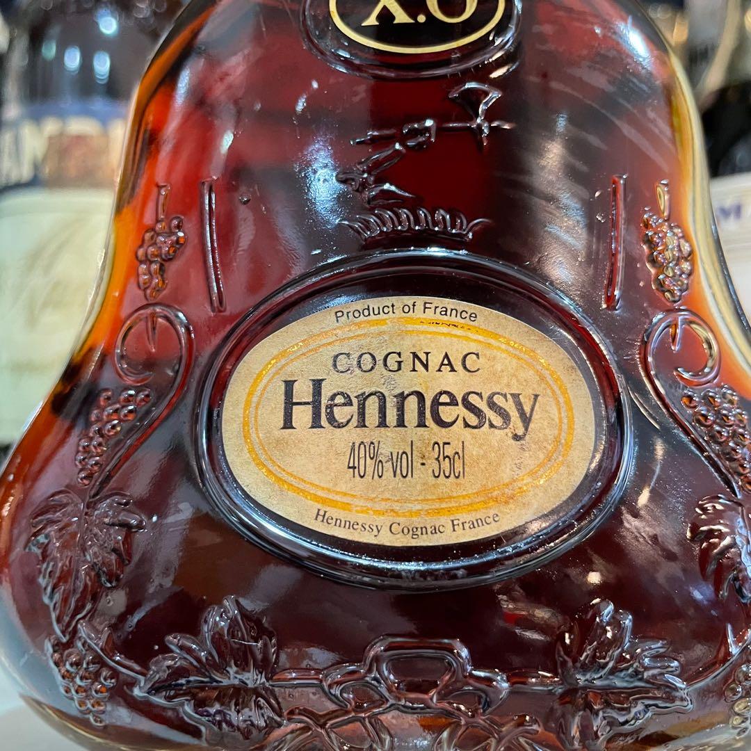 Hennessy XO Cognac gold cap 350ml, Food & Drinks, Beverages on Carousell