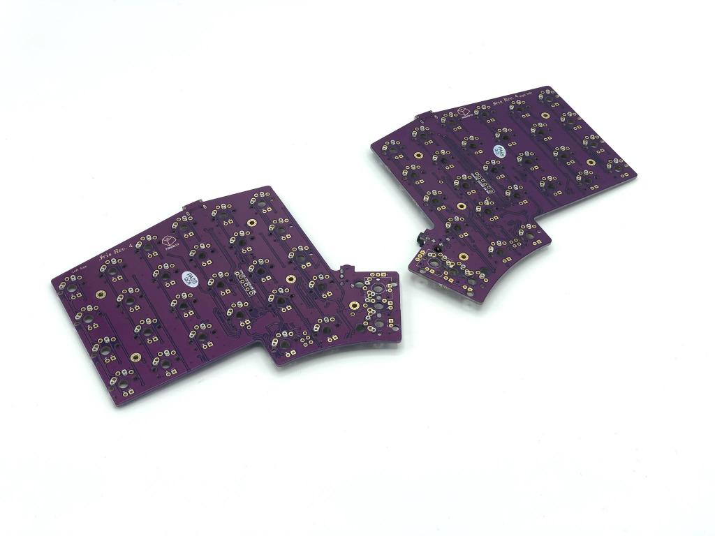 Iris Keyboard (Rev.4 Split Ortho by Keeb.io) + Mill-max hotswap ...