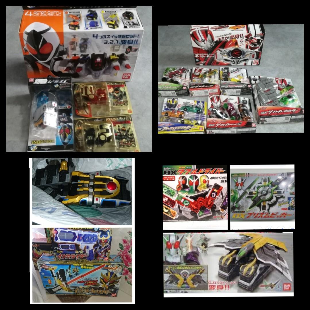 Kamen rider mask rider Double W IXA Fourze Drive, Hobbies & Toys, Toys ...