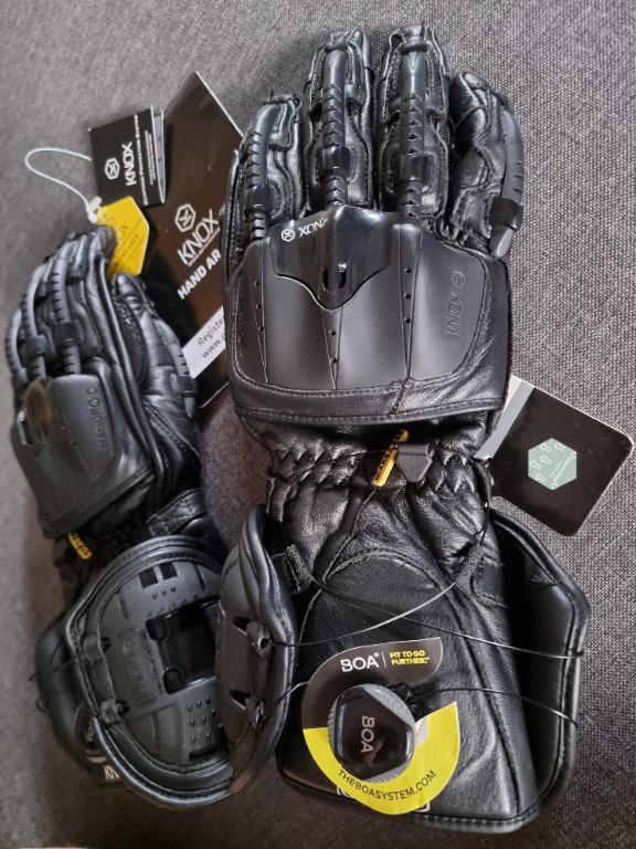 KNOX Handroid MK4 Kangaroo leather race gloves | Dainese alternative ...