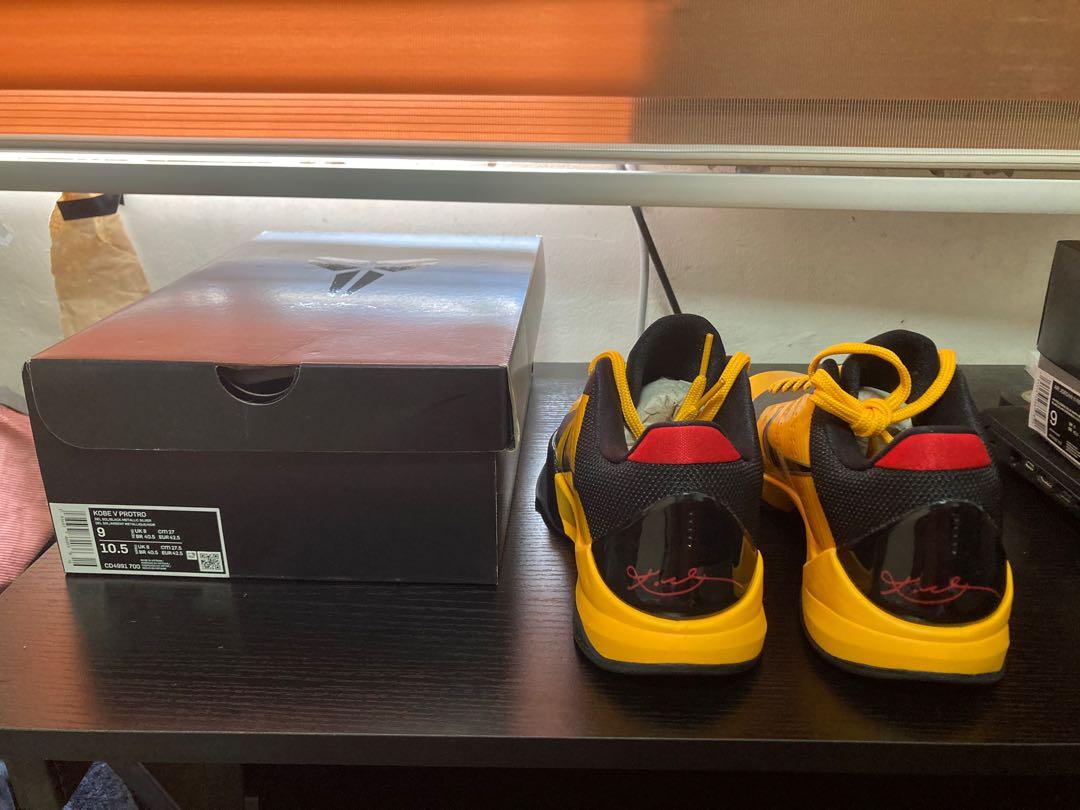 Kobe V Pronto Bruce Lee, Men's Fashion, Footwear, Sneakers on Carousell