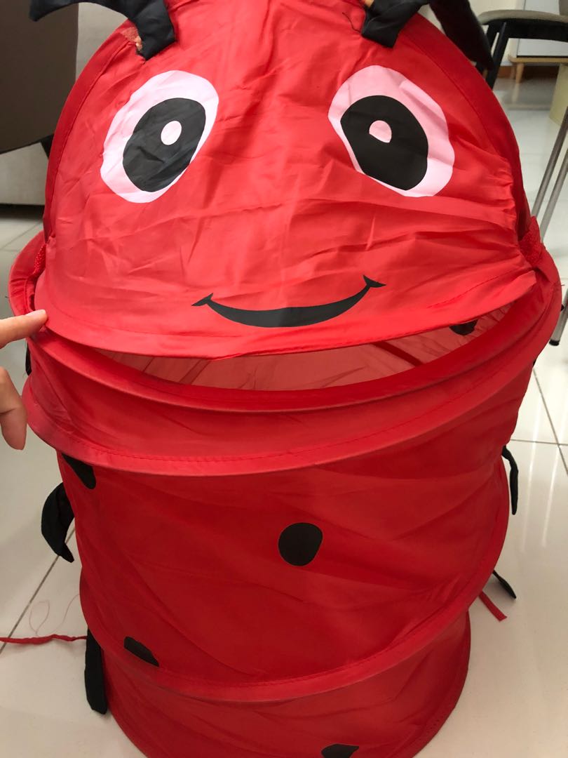 Ladybug laundry bag / toy storage, Babies & Kids, Bathing & Changing ...