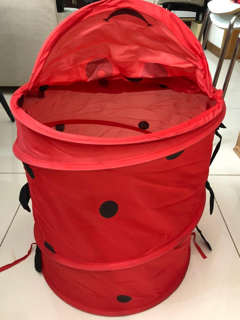 Ladybug laundry bag / toy storage, Babies & Kids, Bathing & Changing ...