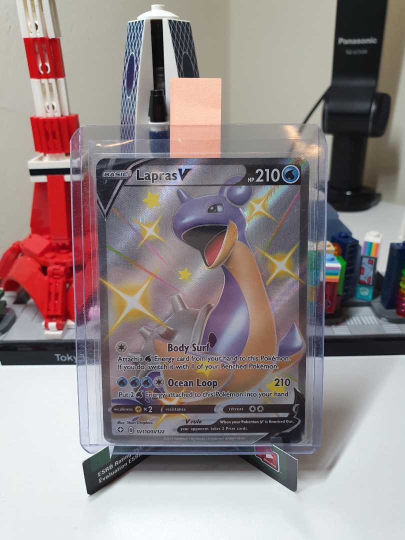 Lapras V Shiny - Pokemon Tcg Cards, Hobbies & Toys, Toys & Games on Carousell