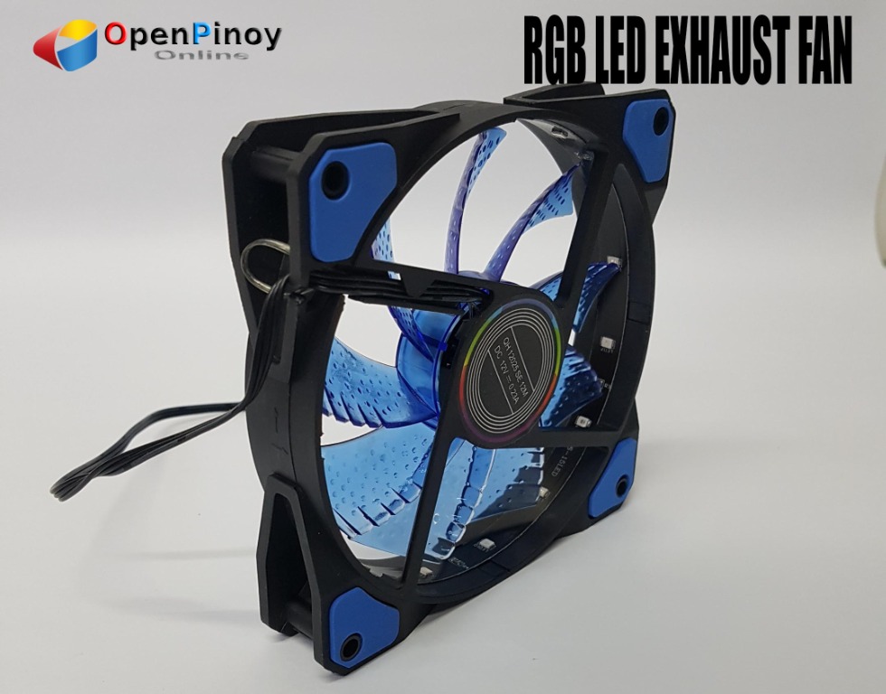 LEDF-RGB Exhaust Fan, Computers & Tech, Parts & Accessories, Computer ...