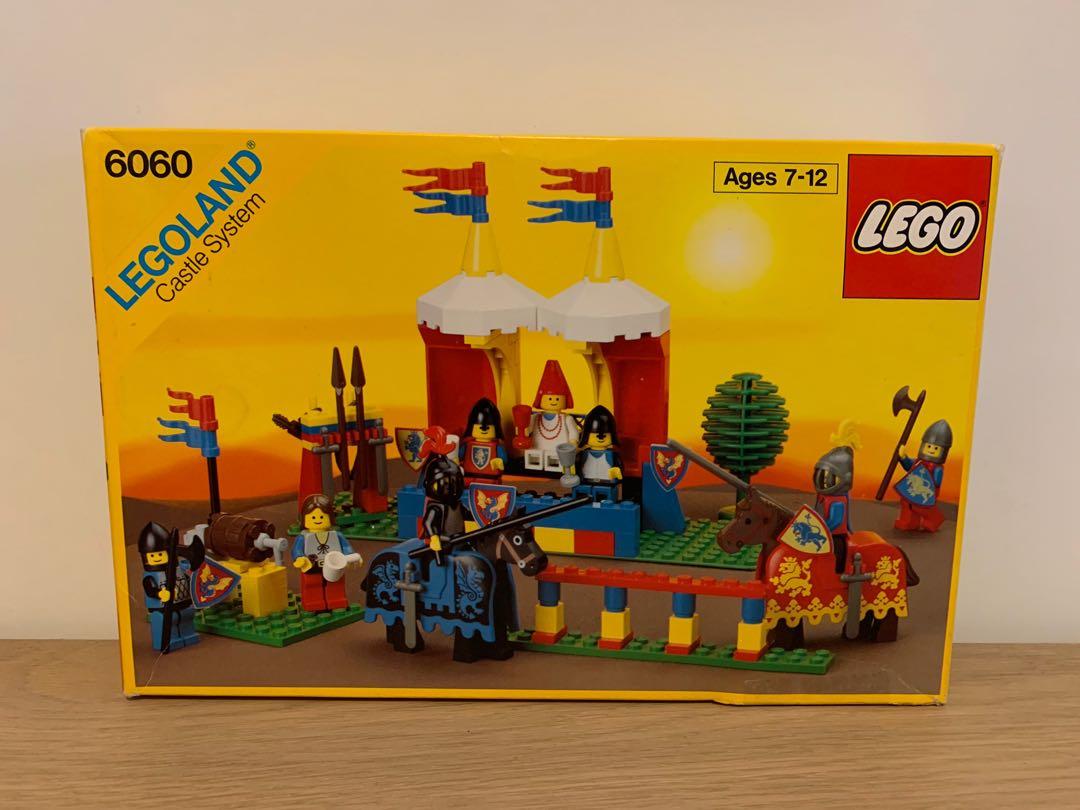 Lego 6060 Castle Crusaders Knight’s Challenge 城堡 十字軍 騎士競技場, 興趣及遊戲, 玩具 ...