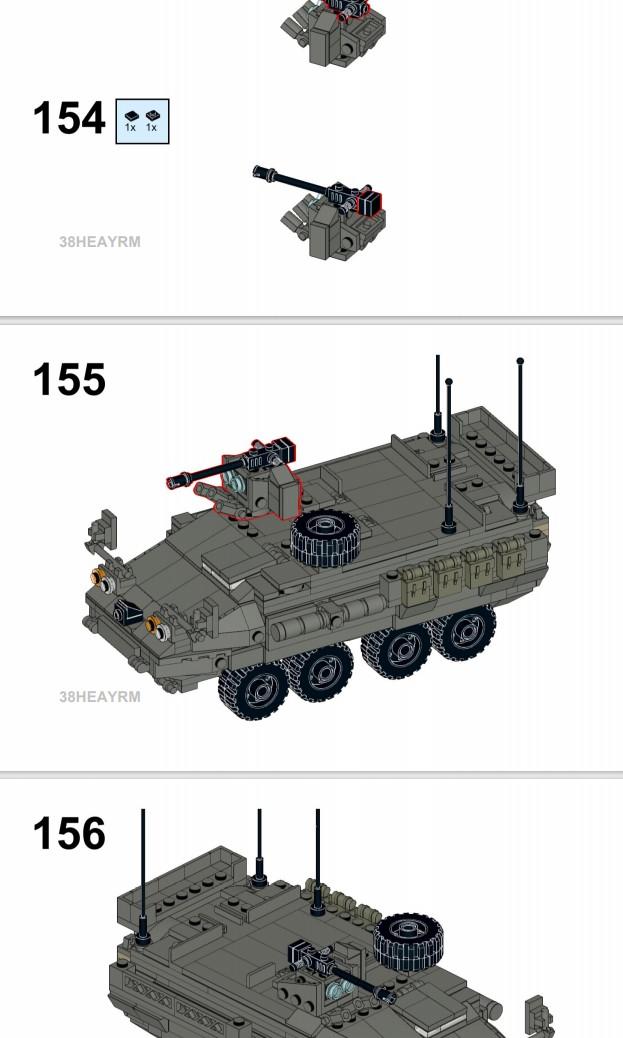 Lego MOC - Stryker with CROWS System, Hobbies & Toys, Toys & Games on ...