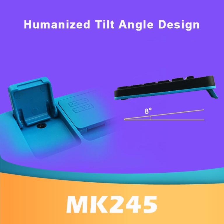 Logitech Mk245 Nano Wireless Keyboard And Mouse Set Computers And Tech Parts And Accessories