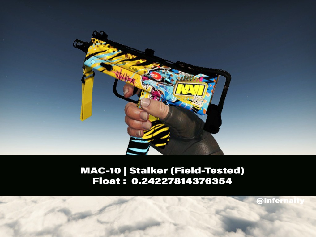 MAC-10 Stalker FT CSGO SKINS KNIVES, Video Gaming, Gaming Accessories, In-Game Products on Carousell