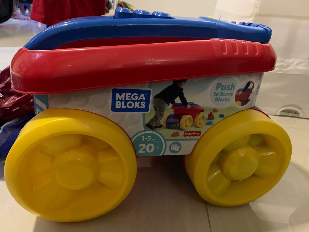 Mega Blocks Scoop (No blocks), Babies & Kids, Infant Playtime on Carousell
