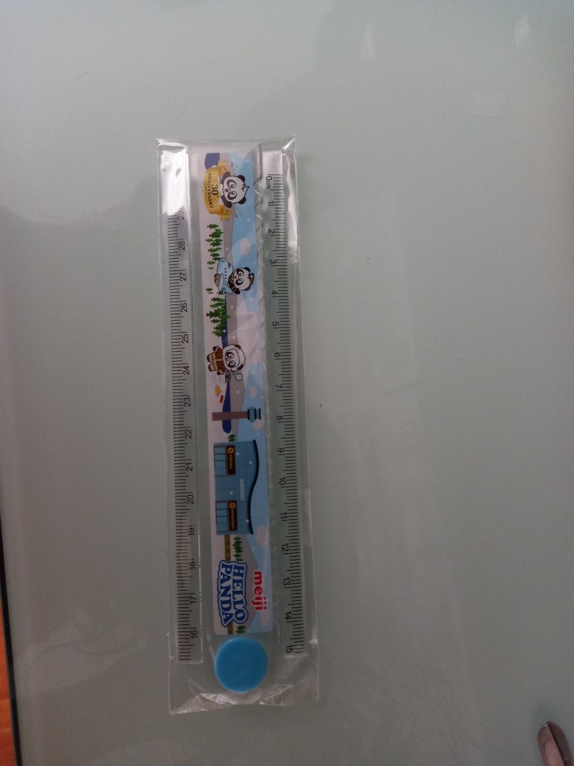Meiji Hello panda ruler, Hobbies & Toys, Stationery & Craft, Stationery ...