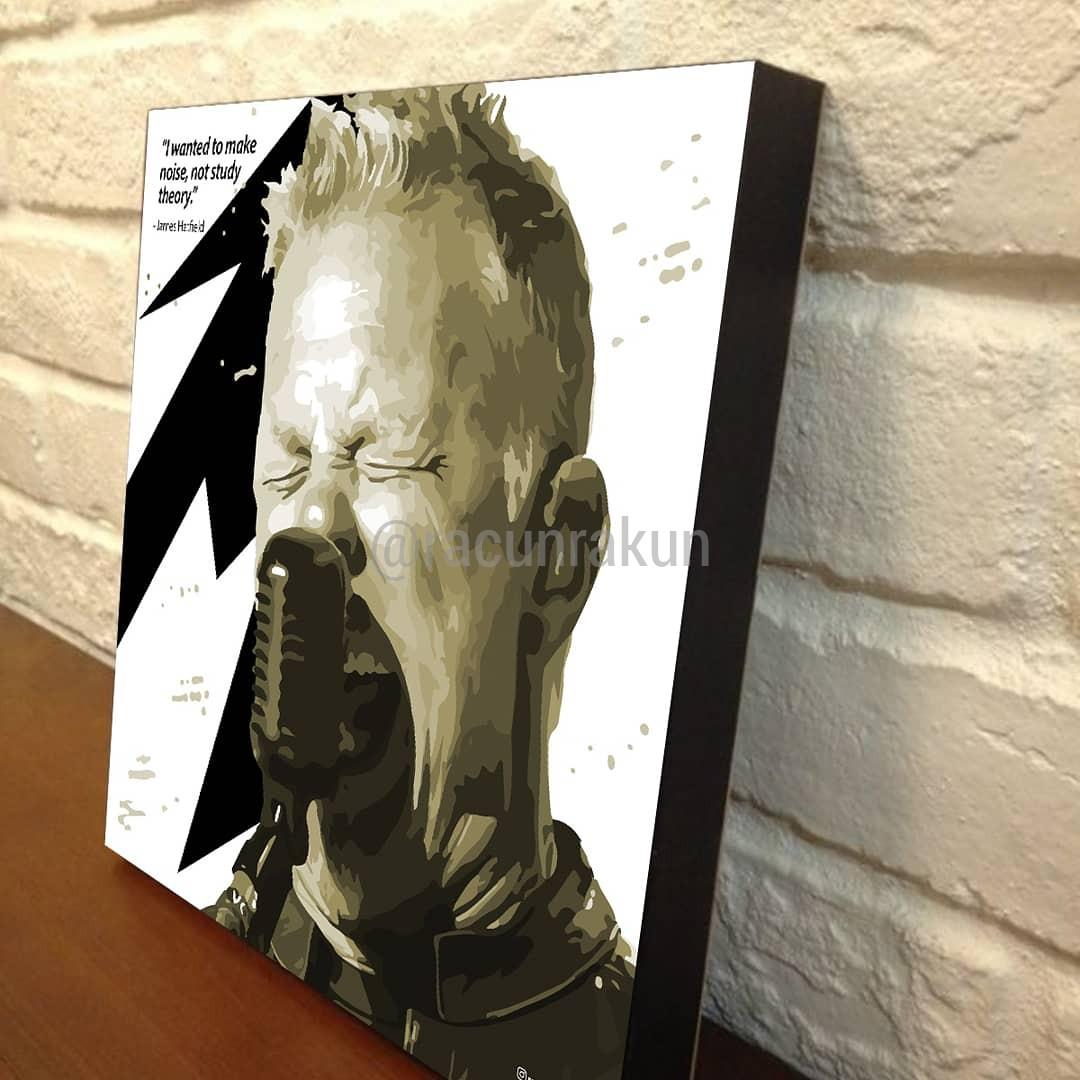 Metallica Pop Art Frame special edition 40th anniversary, Hobbies ...
