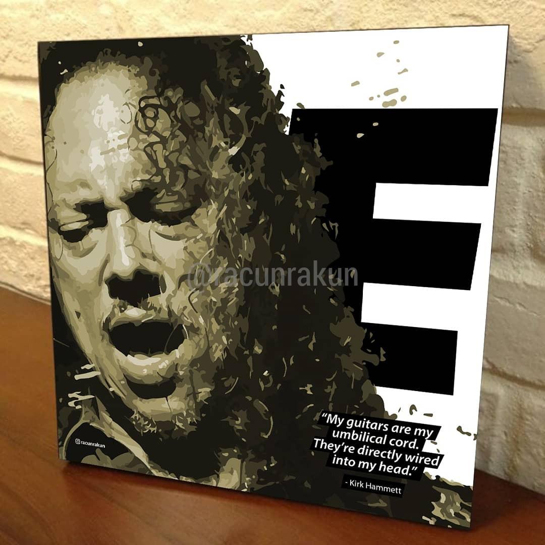 Metallica Pop Art Frame special edition 40th anniversary, Hobbies ...
