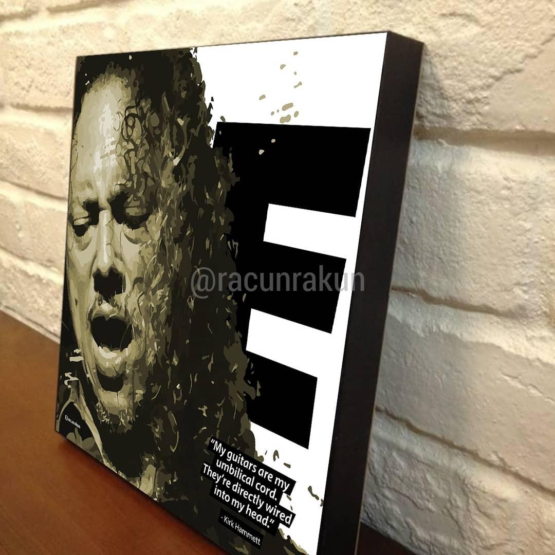 Metallica Pop Art Frame special edition 40th anniversary, Hobbies ...