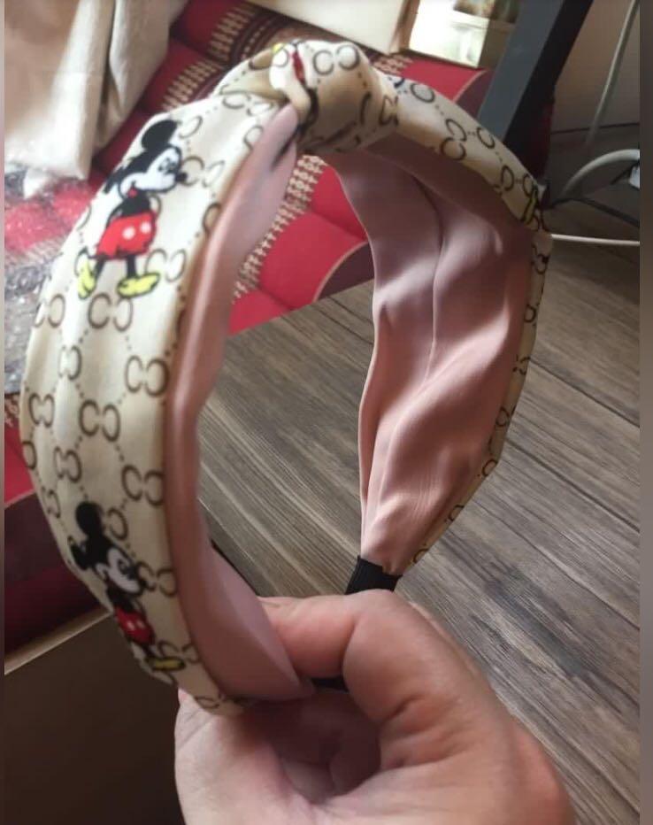 Mickey Mouse hairbend, Women's Fashion, Watches & Accessories, Hair ...